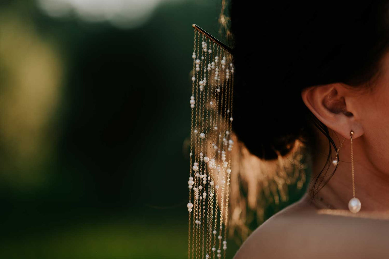 Story of a Bespoke Wedding Hair Pin — EC One
